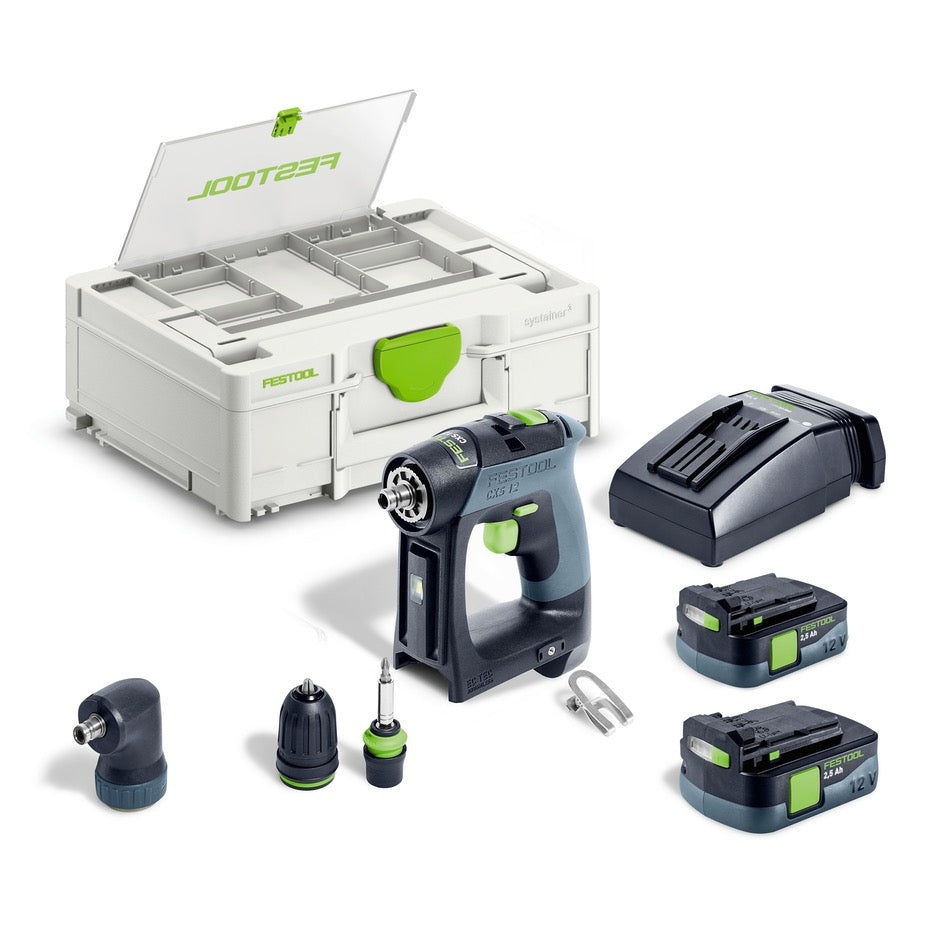 Festool CXS 12 Cordless Drill Set 576869