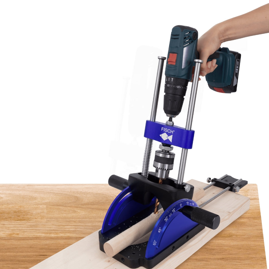 Fisch Tools Heavy Duty Tilting Drill Guide F073DG001