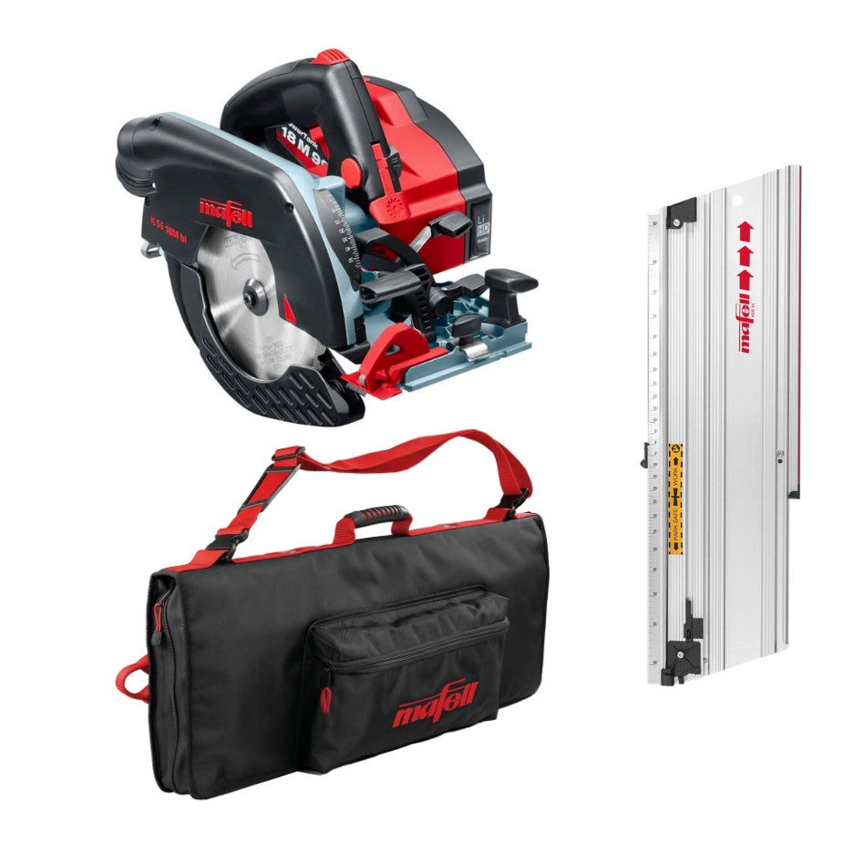 Mafell Cordless Plunge Cut Circular Saw K 55 18M Set