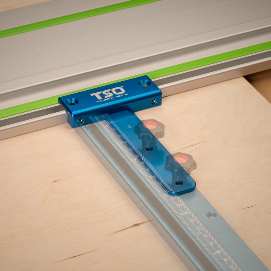 TSO Drop-On Guide Rail Adapter for TPG Parallel Guide System and FS Gu