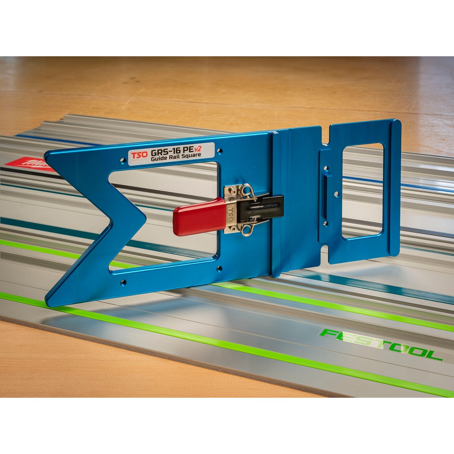 TSO Guide Rail Square Parallel Edge GRS-16 PE v2 | Ultimate Tools