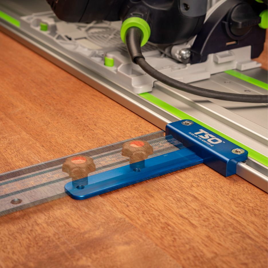 TSO Slide-On Guide Rail Adapter for TPG Parallel Guide System 61-524