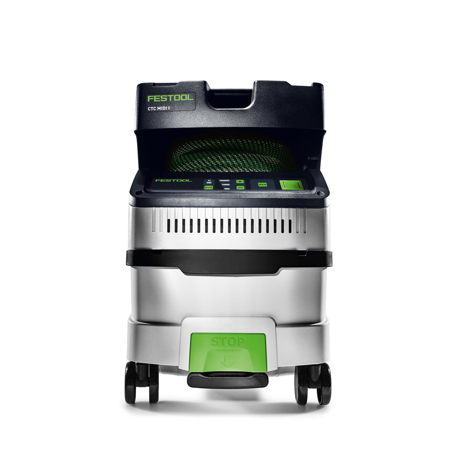 Festool Cordless 15 Litre Cleantec HEPA Dust Extractor CTC MIDI I HEPA