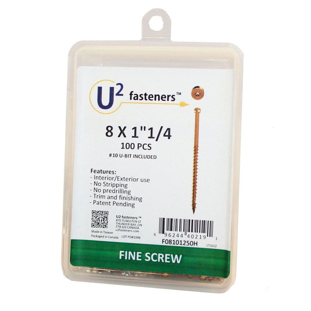 U2 Fasteners for Woodworking & Construction | Ultimate Tools