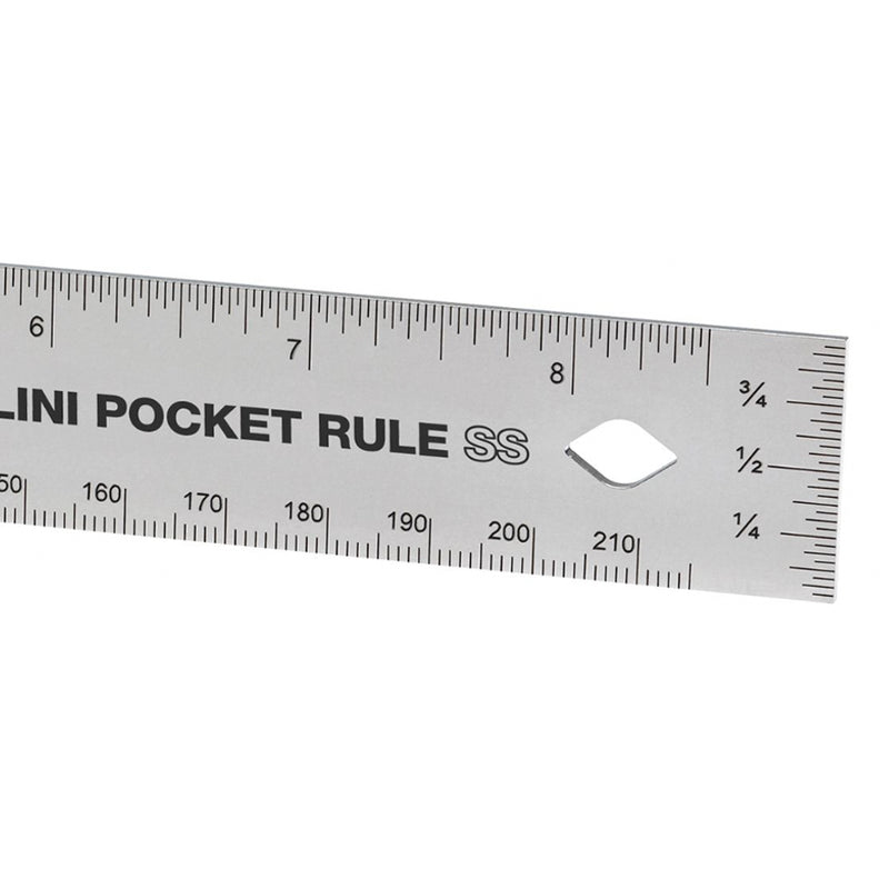 Woodpeckers Stainless Steel Paolini Pocket Rules PPRSS-*****